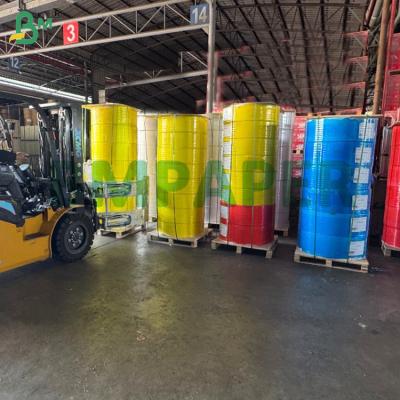 China Self-carbonized paper roll 48g to 80gsm Carbonless Paper Roll for sale