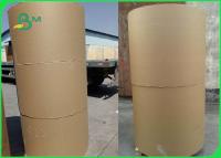 China 120gsm  230gsm 440gsm Kraft Liner Paper , Brown Base Paper For Corrugate And Pallet for sale