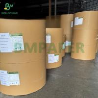 China 40gsm +15PE White Grease Proof PE Coated Paper For Food Package 70cm 80cm for sale