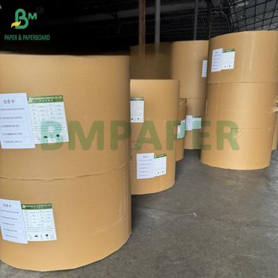 China 40gsm +15PE White Grease Proof PE Coated Paper For Food Package 70cm 80cm for sale