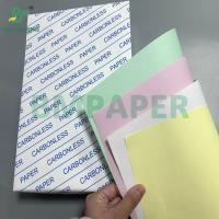 China 70gsm 75gsm Blue Pink Yellow Carbonless Paper For Delivery Receipt 61 x 86cm for sale