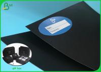 China Single Side Coated Black Book Binding Board 300g Cardboard In Sheet Or Roll for sale