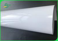 China 180GSM 200GSM Waterproof Inkjet Glossy Art Paper / Roll Photo Paper 24'' x 30m for sale
