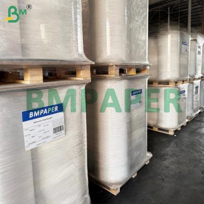 China 24-28gsm White Kraft Paper Strong For High Speed Machine Wrapping for sale