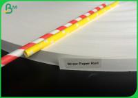 China 400mm Uncoating 60gsm 120gsm White Color Printable Straw Paper For Drinking Straws for sale