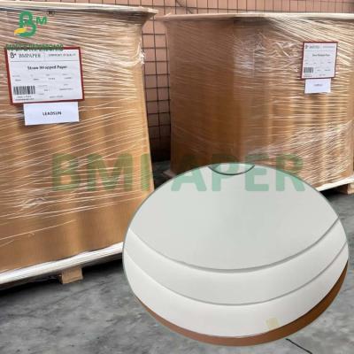 China White Straw Packaging Paper Roll 24gsm 26gsm 28gsm for Toothpick Wrapping for sale
