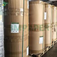 China 30gsm 35gsm Brown Grease Resistant Paper Rolls For Fast Food Packaging for sale