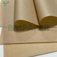China 30gsm 35gsm Brown Grease Resistant Paper Rolls For Fast Food Packaging for sale