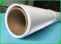 China Eco - Friendly 150gsm 190gsm 200gsm 250gsm Cardboard Paper Roll Glossy Printing Inkjet Photo Paper Roll For HP Printers for sale