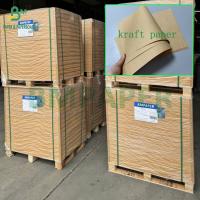 China 100gsm 120gsm Sustainable Food Safety Kraft Paper For Bags 800mm 900mm for sale