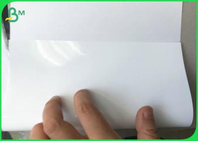 China 36 Inch 24 Inch 30m Slef - Adhesive Matte Coated Paper Ink Jet Print 90g & 130g Thin Inkjet Paper Roll for sale