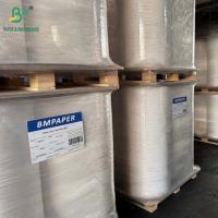 China 28mm x 6000m Straw Wrapping Paper 26gsm for Disposable Straws Packaging for sale