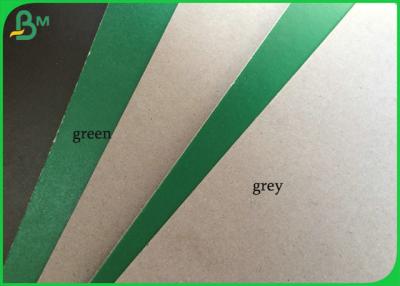 China Grey Chipboard / Coating One Side Grey One Side Green Paper Carboard for sale