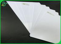 China Brightness White Glossy Art Paper 115gsm 135gsm 160gsm Double Sides Coated / Inkjet Printing Paper for sale