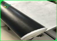 China 100% Safe Biodegradable 80gsm 135gsm Printed Black Food Grade Paper Roll For Making Paper Straws for sale