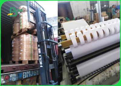 China 80G 135G Biodegradable FDA approved Printable Paper Straw Base White Paper for sale
