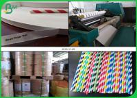 China 100% Food Gradeable 60gsm 120gsm Printable Straw Paper For Drinking for sale