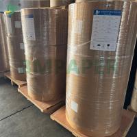China 75g 80g 100% Virgin Wood Pulp cMG Striped Kraft Paper For Making Paper Bag for sale