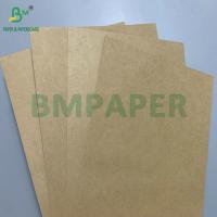 China Eco Friendly & Grease Resistant 200gsm 250gsm Brown Kraft Food Container Paper for Lunch Boxes Takeaway Boxes for sale