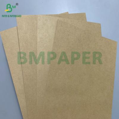 China Eco Friendly & Grease Resistant 200gsm 250gsm Brown Kraft Food Container Paper for Lunch Boxes Takeaway Boxes for sale
