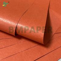 China One Side Glossy Long Fiber Machine Glazed Striped Kraft Paper For Packing for sale