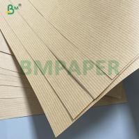 China 40g 45g Glossy Machine-glazed Brown Kraft Paper For Food Packaging for sale