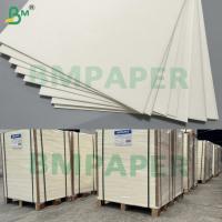 China Off White Pulpboard Coaster Board 0.8mm Absorbent Cardboard Mat Board for sale