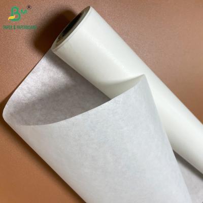 China Natural White 40gsm Double Sided Silicone Coated Parchment Paper Roll 15 in X 30 ft for sale