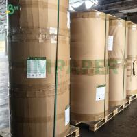 China 40G One Side Glossy MG Brown Gift Wrapping Kraft Paper High Tensile Strength for sale