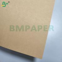 China Unbleached PE Coated Cup Bowl Stock 250gsm Leak Proof Food Kraft Paper for sale