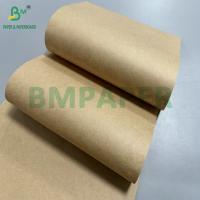 China Heavy Duty 70gsm / 80gsm Kraft Paper Rolls Natural Brown Paper for Industrial & Retail Bags for sale