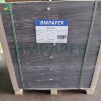 China 300gsm 350gsm Uncoated Solid Black Paper For Package  70 x 100cm for sale