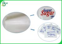 China Moisture Proof 40gsm + 10gsm PE One Side Coated White Food Grade Paper Roll For Sugar Packets for sale
