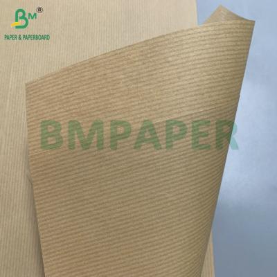 China Heavy Duty 24” x 200’ Roll 70gsm 80gsm Striped Kraft Paper for Wrapping Flowers Shipping Protective Packaging for sale