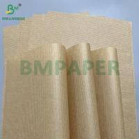 China Heavy Duty 24” x 200’ Roll 70gsm 80gsm Striped Kraft Paper for Wrapping Flowers Shipping Protective Packaging for sale