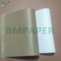 China 40gsm Silicone Coated Paper Rolls 1200mm Roll Width Non-stick for sale