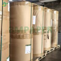 China 35gsm 40gsm 45gsm Single - Sided Glossy MG Brown Kraft Paper for sale