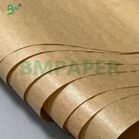 China 35gsm 40gsm 45gsm Single - Sided Glossy MG Brown Kraft Paper for sale