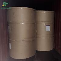 China Greaseproof 33gsm 35gsm 38gsm Bleached Food Grade Paper Reels for Wrapping Sandwiches for sale
