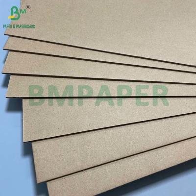 China 1.2MM 1.5MM 2MM Good Rigidity Brown Kraft Cardboard For Picture Frame for sale