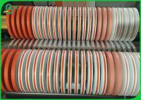 China FDA Certificated 60gsm 13mm 14mm 15mm Width Food Grade Printable Straw Paper For Safe Straws for sale