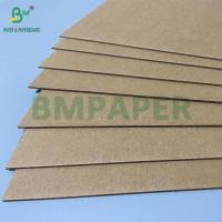 China 1.5mm 2mm 2.5mm Thick Brown Kraft Paper Rigid Cardboard for Cigar Boxes for sale
