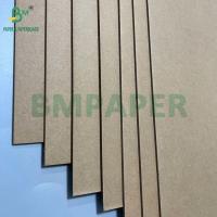 China 1.5mm 2mm 2.5mm Thick Brown Kraft Paper Rigid Cardboard for Cigar Boxes for sale