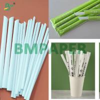 China Virgin Wood Pulp Food Grade 24gsm 28gsm Straw Wrapping Base Paper for sale