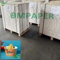 China 210-280gsm Double PE Coated Soup Bowl Paper Anti-leak Greaseproof Paperboard for sale