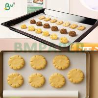 China 30g 40g 45g No Stick White Silicone Coated Paper For Baking Cookie for sale