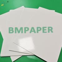 China 295gsm + 15g PE Freezer Paper Board For Frozen Meal Trays High Burst Strength for sale