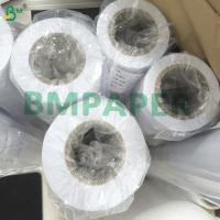 China Ultra - Smooth Matte Plotter Rolls 95% Whiteness for Fine Line Work & Color CAD Output for sale