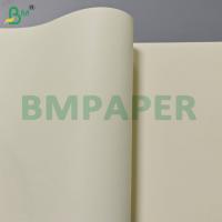 China 80gsm Cream Color Book Paper Rolls 715mm Width for Printing for sale
