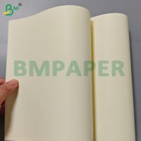 China 80gsm Cream Color Book Paper Rolls 715mm Width for Printing for sale